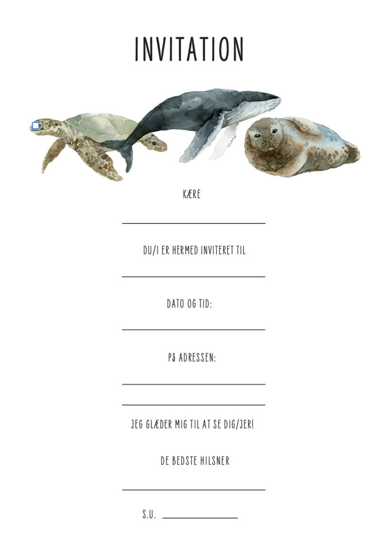 Gratis print - Sarahs lille hjem